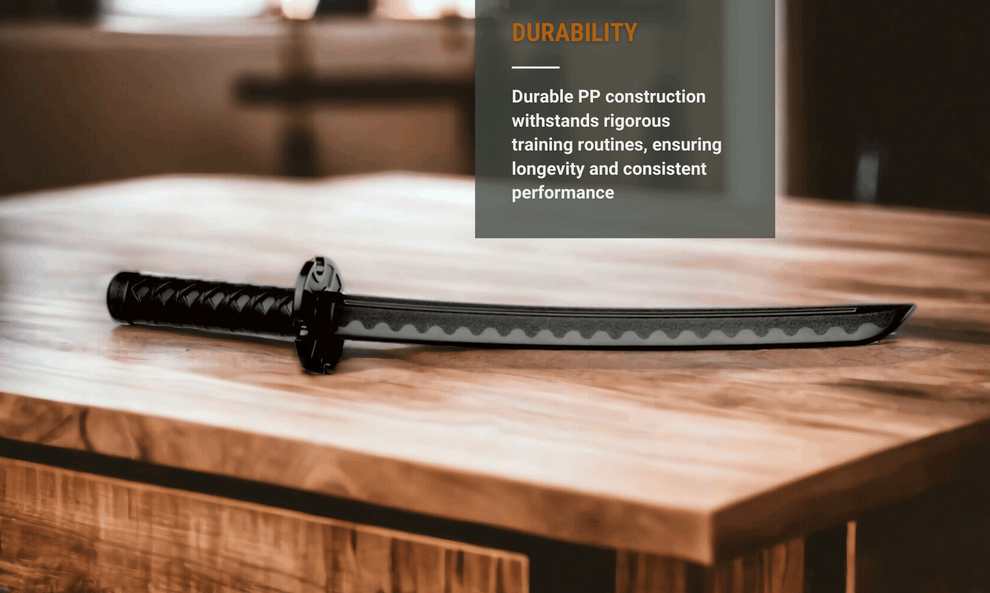 Polypropylene Wakizashi Training Sword for Martial Arts - Wilora