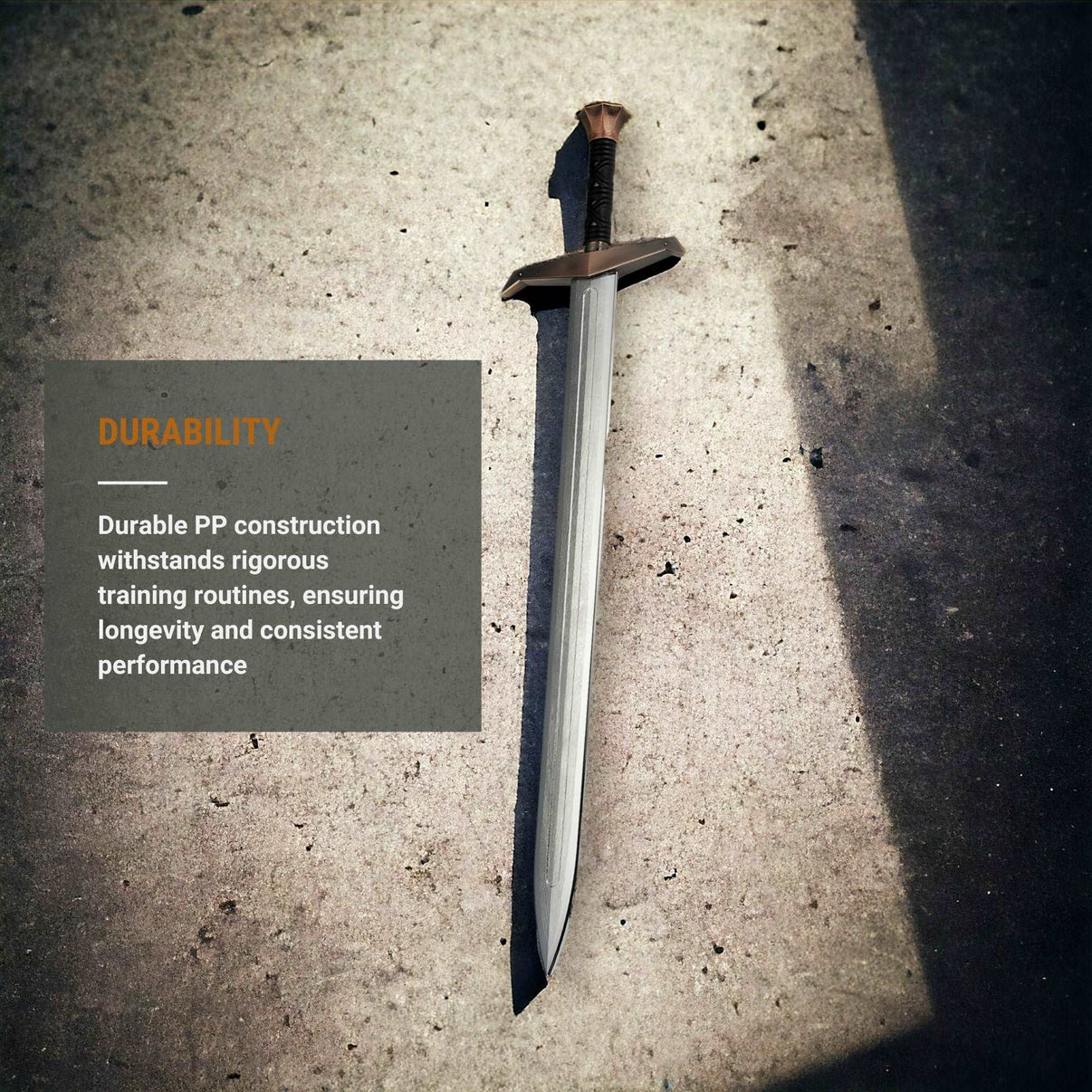Wilora Excalibur Training Sword - Realistic ABS Plastic Medieval ...